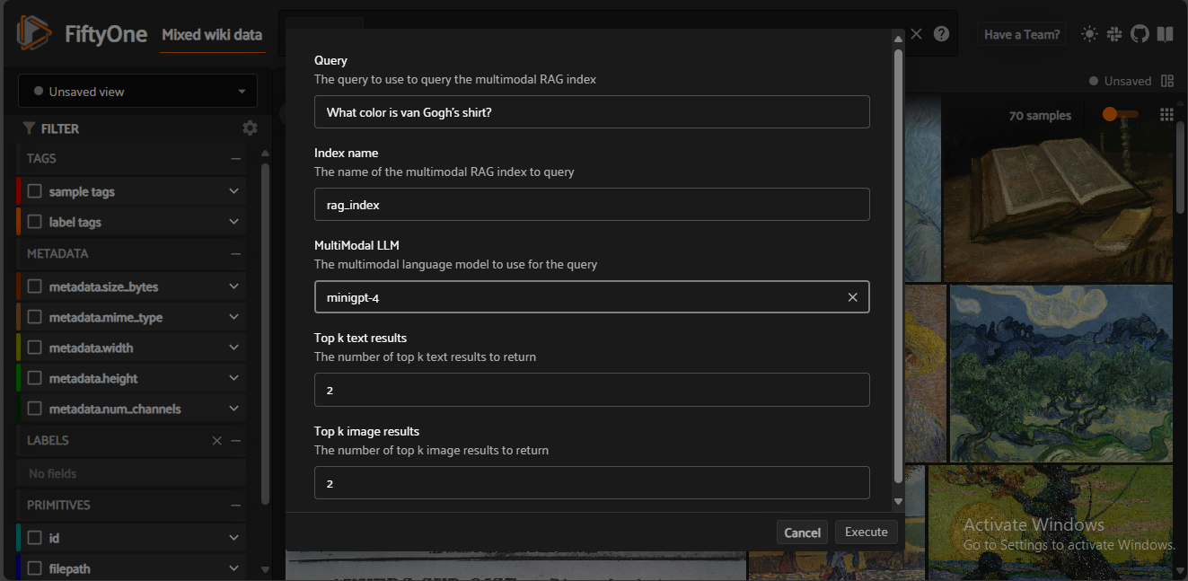 Build Better Multimodal RAG Pipelines with FiftyOne, LlamaIndex, and ... Build Better Multimodal RAG Pipelines with FiftyOne, LlamaIndex, and ...
