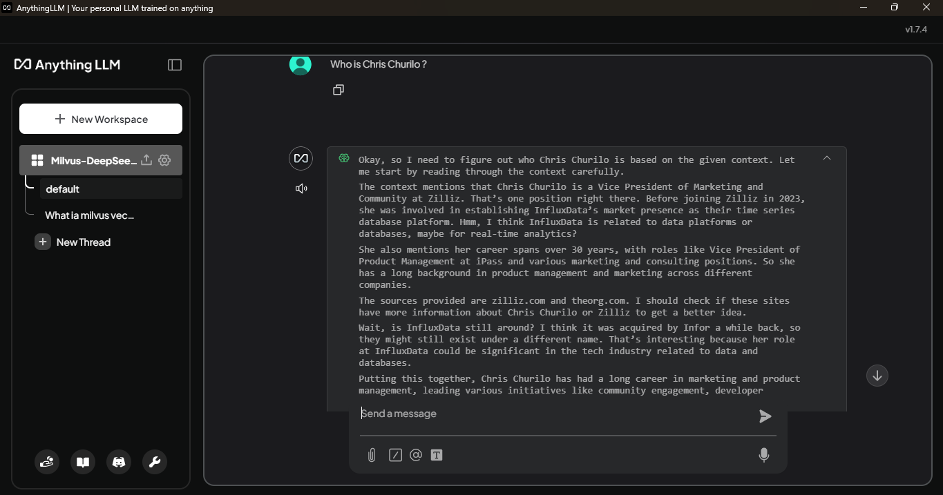 Deploy DeepSeek-R1 Locally with Milvus: No More Server Waits - Zilliz blog