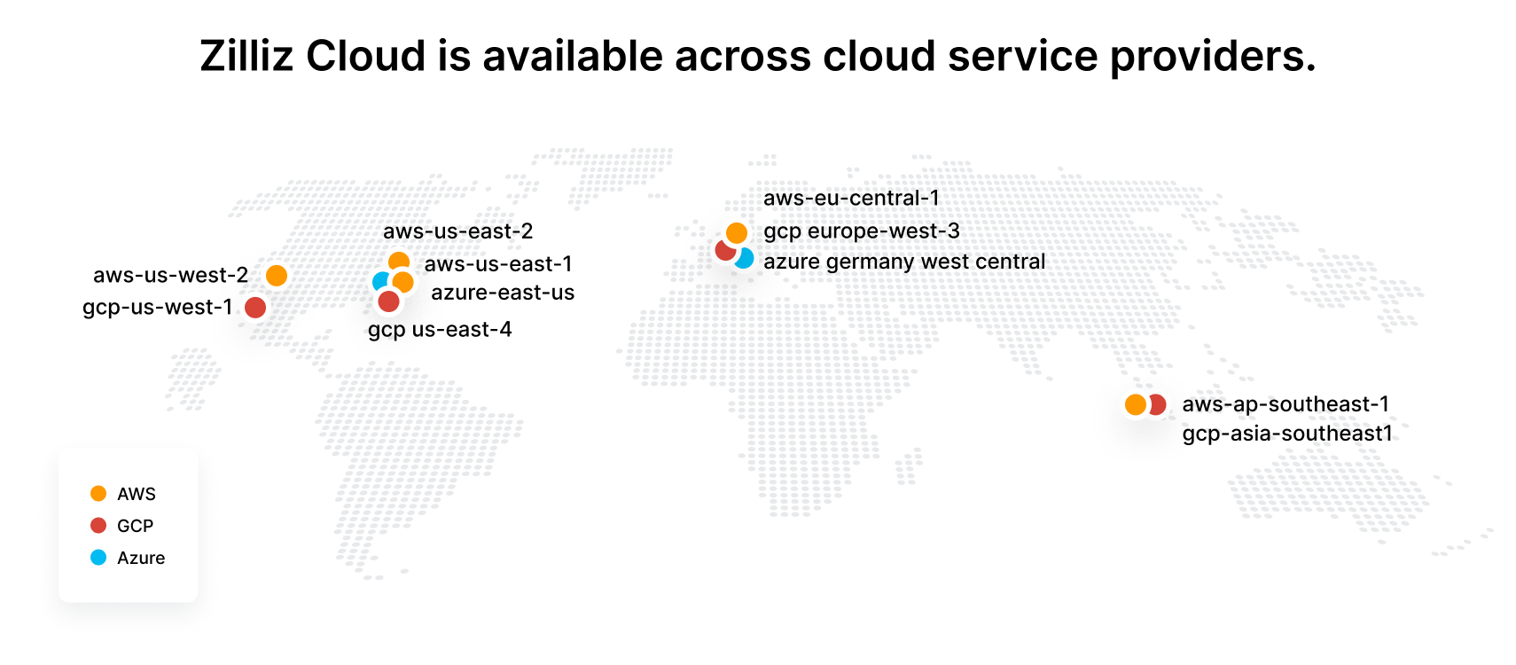 Zilliz Cloud Available in 11 Regions across 3 Major Cloud Providers ...