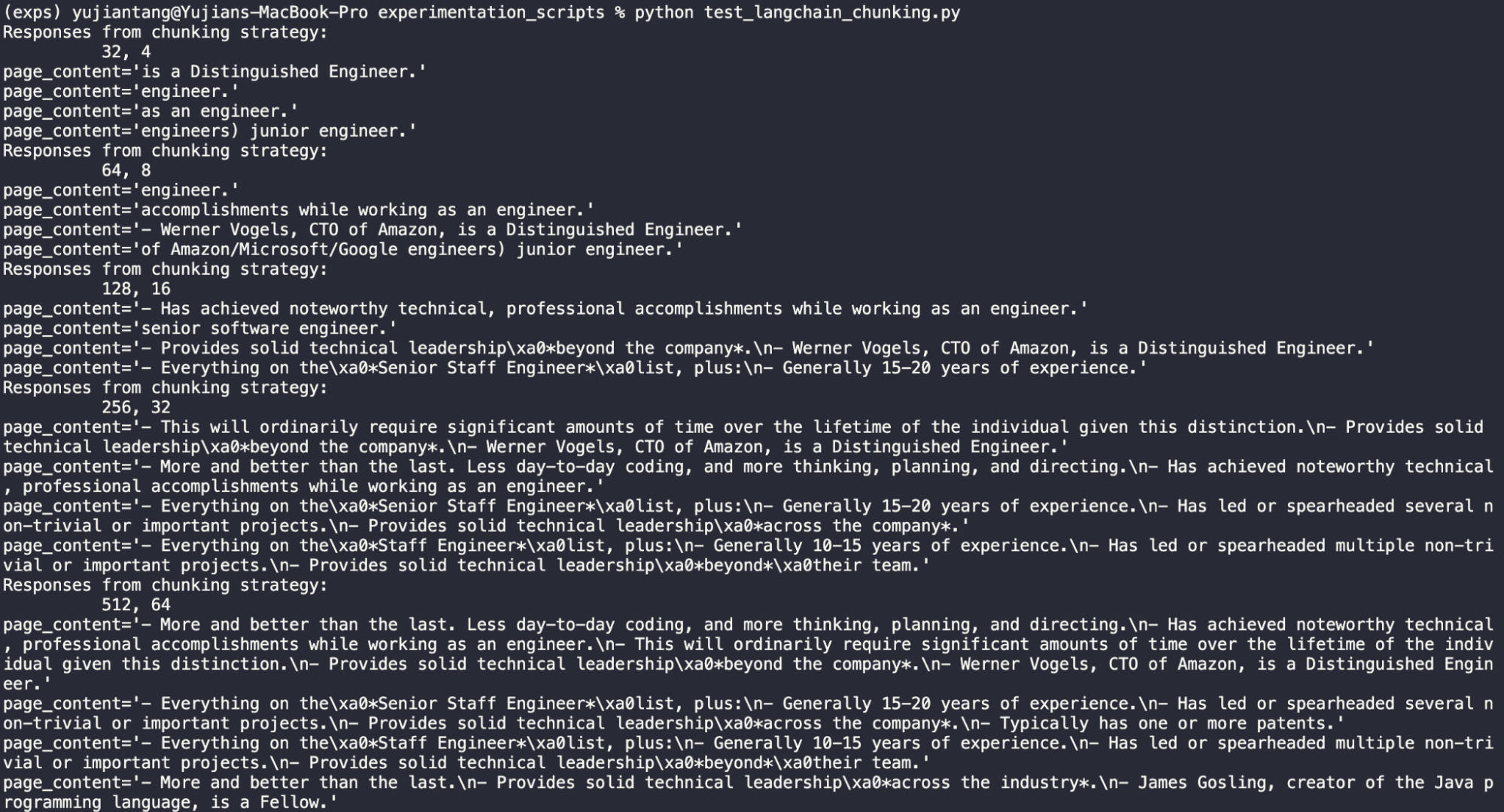 Experiment with 5 Chunking Strategies via LangChain for LLM - Zilliz blog Experiment with 5 Chunking Strategies via LangChain for LLM - Zilliz blog